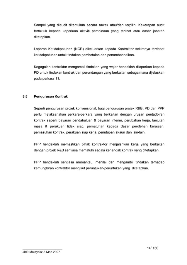 Prosedur jkr-reka-dan-bina | PDF