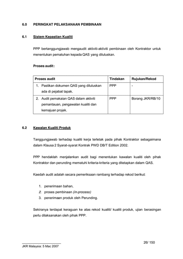 Prosedur jkr-reka-dan-bina | PDF