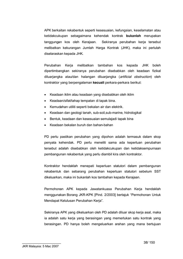 Prosedur jkr-reka-dan-bina | PDF