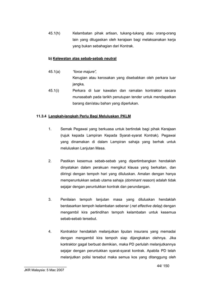 Prosedur jkr-reka-dan-bina | PDF