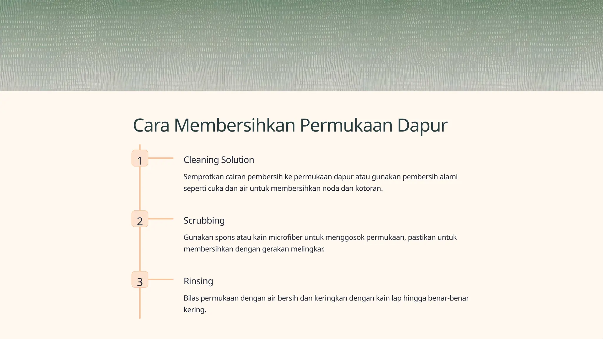 Prosedur dalam menjaga kebersihan dapurr | PPTX