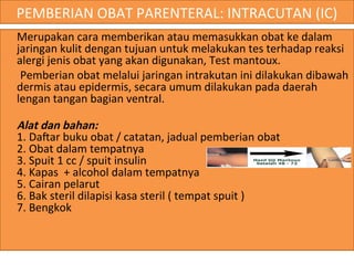 prosedur-pemberian-obat pada pasien dengan kondisi ttt | PPT