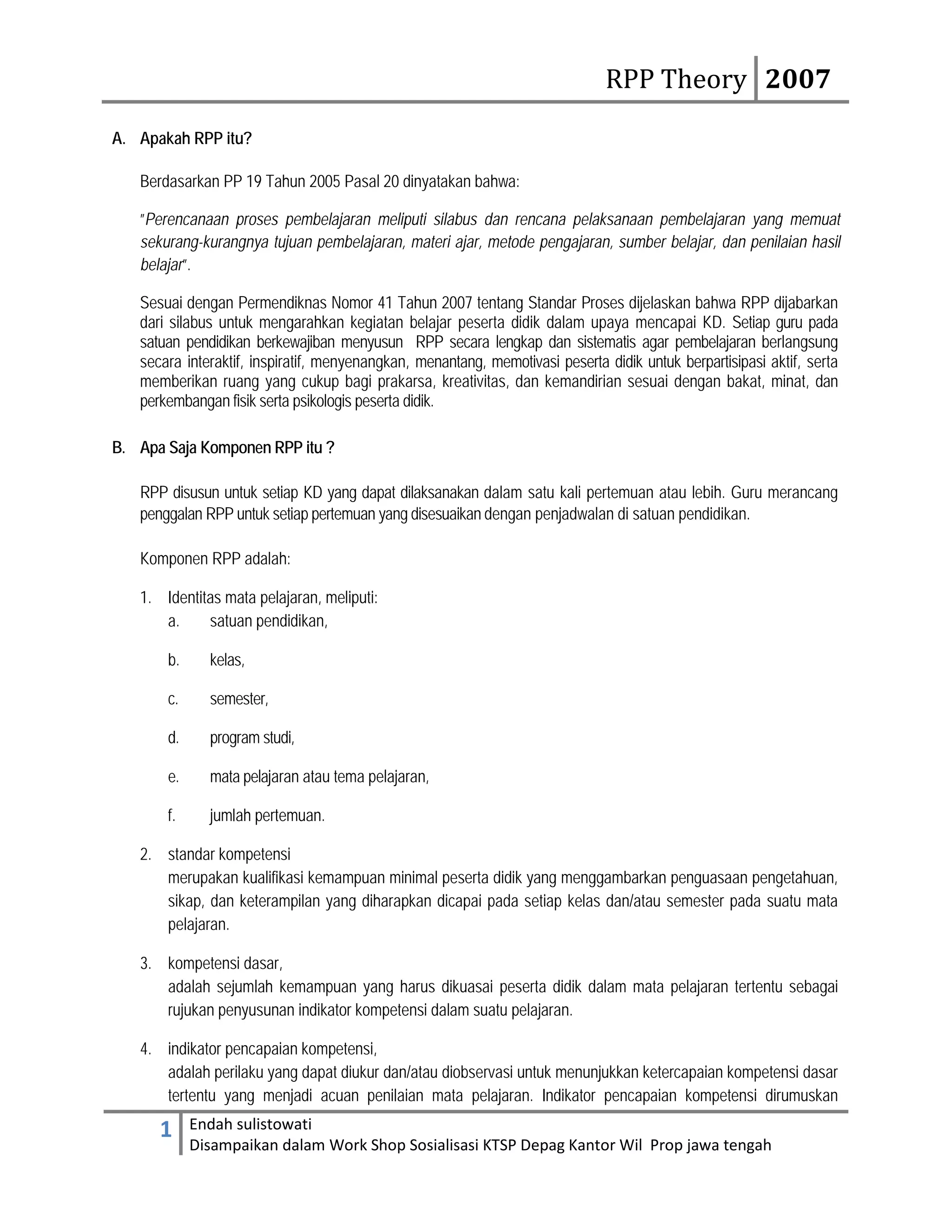 Prosedur penyusunan-rpp-sesuai-standar-proses- | PDF