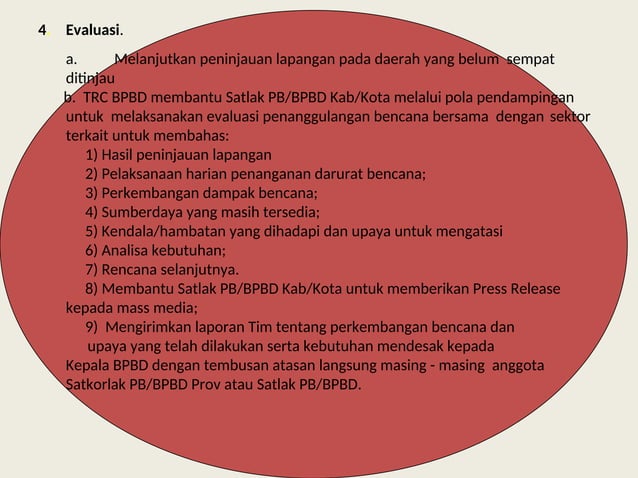 prosedur-tetap-trc penanggulangan bencana.ppt