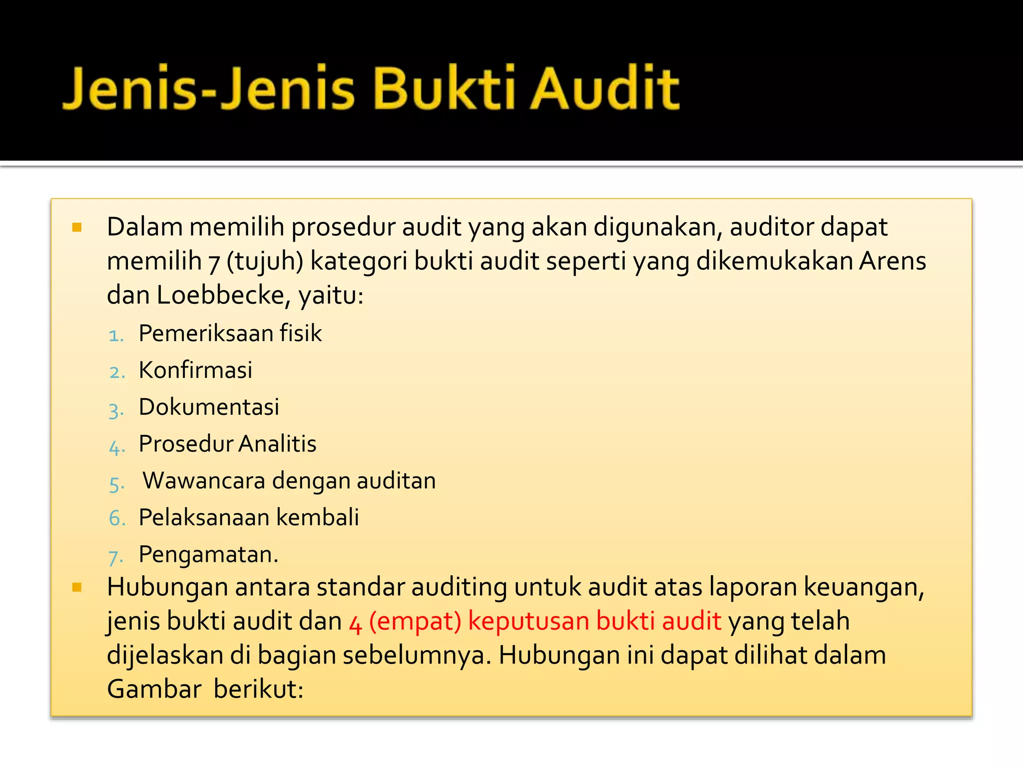 PROSEDUR AUDIT | PPTX