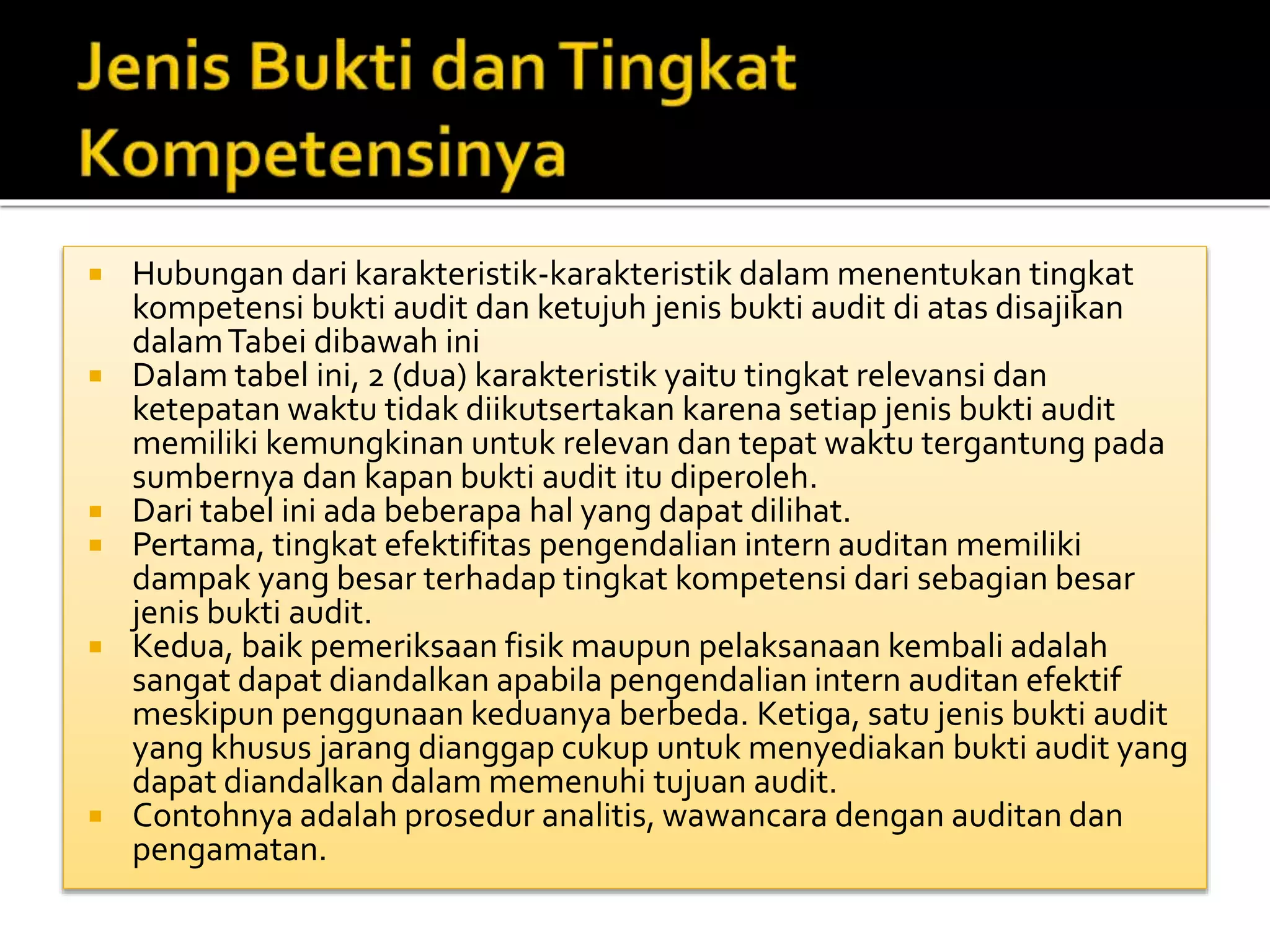 PROSEDUR AUDIT | PPTX