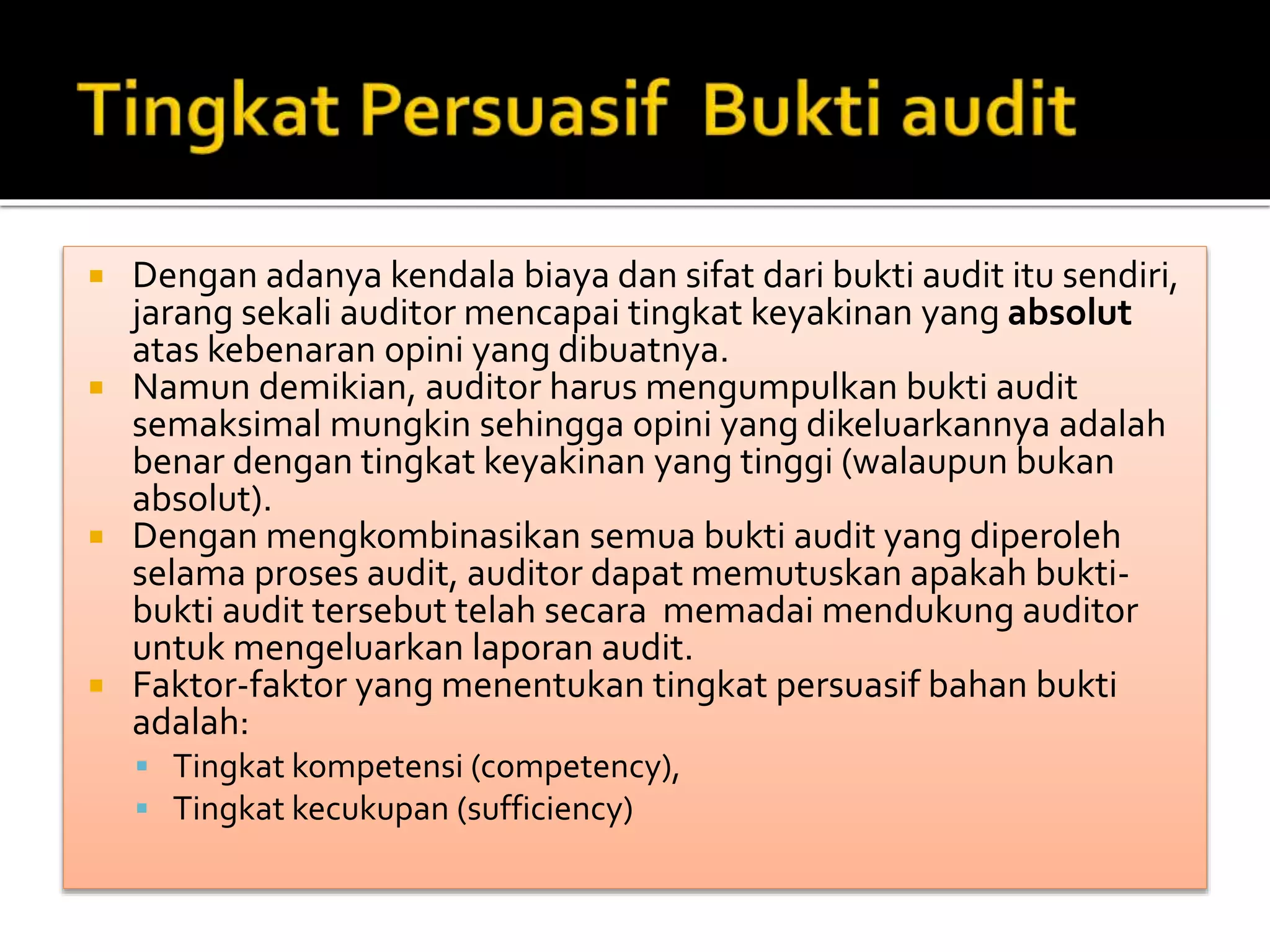 PROSEDUR AUDIT | PPTX