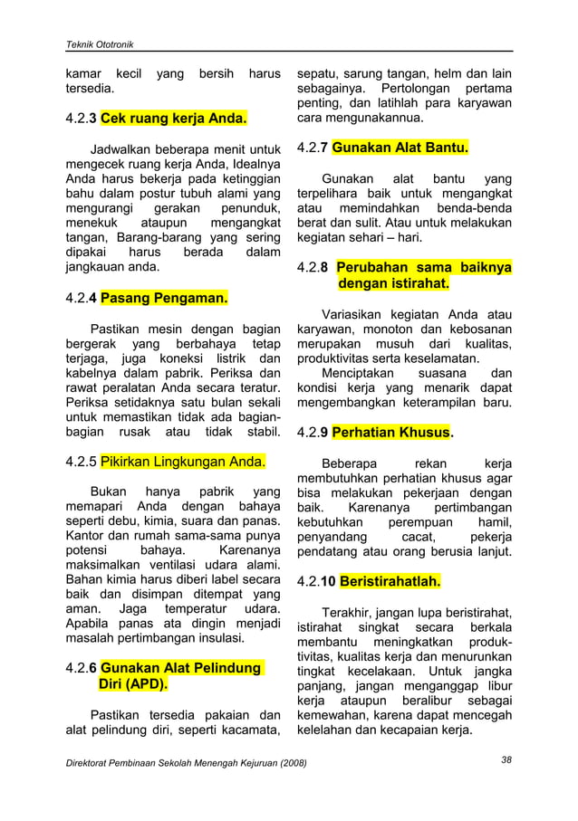Prosedur k3 | DOC