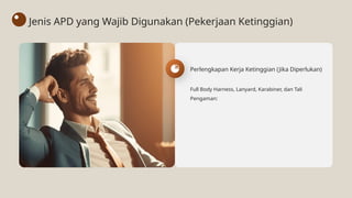 Prosedur Kerja (SOP) Penggunaan APD dalam Pemasangan Instalasi Kabel ...