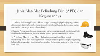 Prosedur keselamatan dan kesehatan kerja | PPTX