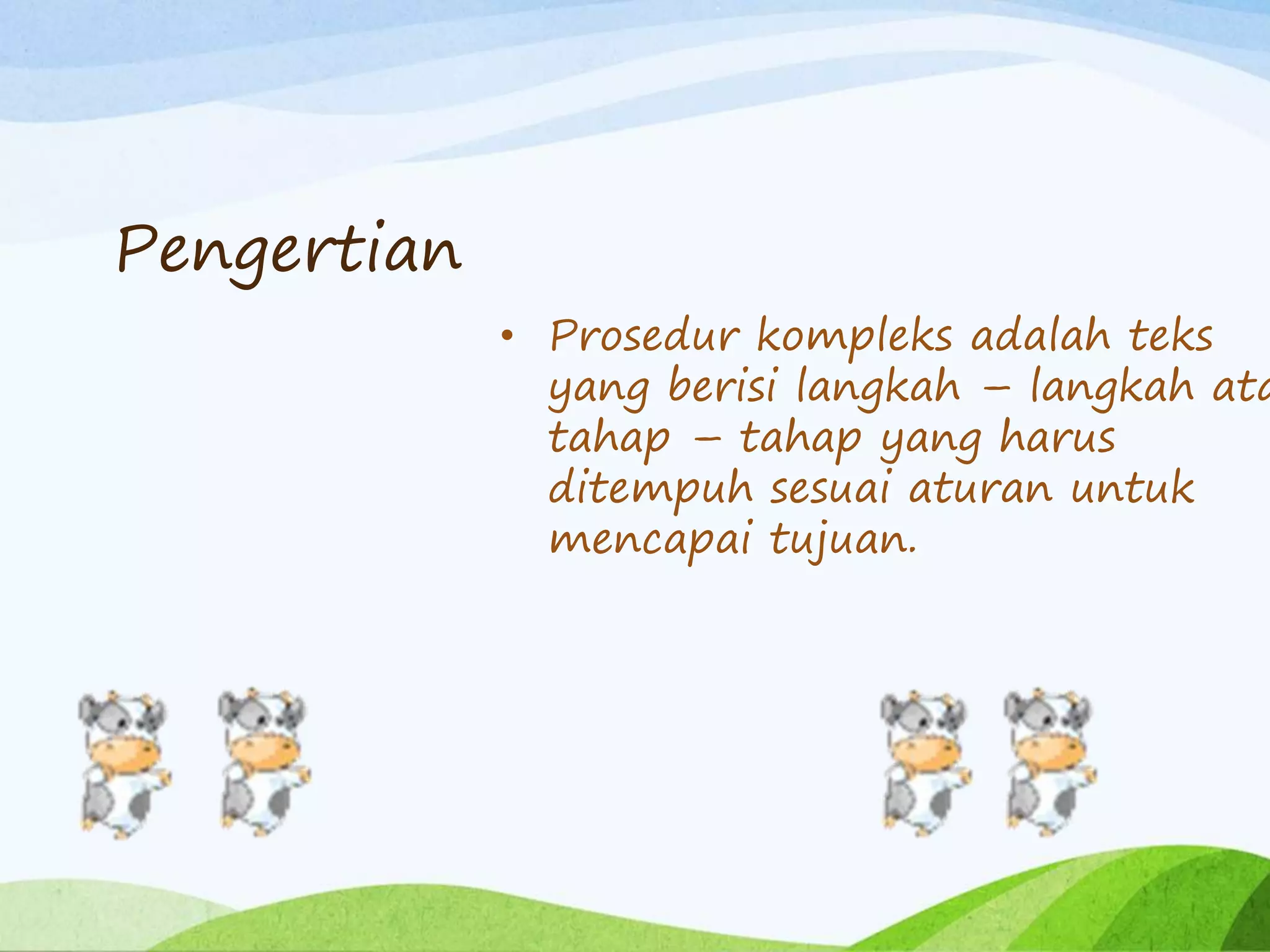 Prosedur kompleks | PPTX