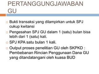 Prosedur Manual Penatausahaan Keuangan Daerah 2010 | PDF