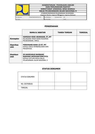 Prosedur pelaporan (laporan harian, mingguan, bulanan) kon-19 | PDF
