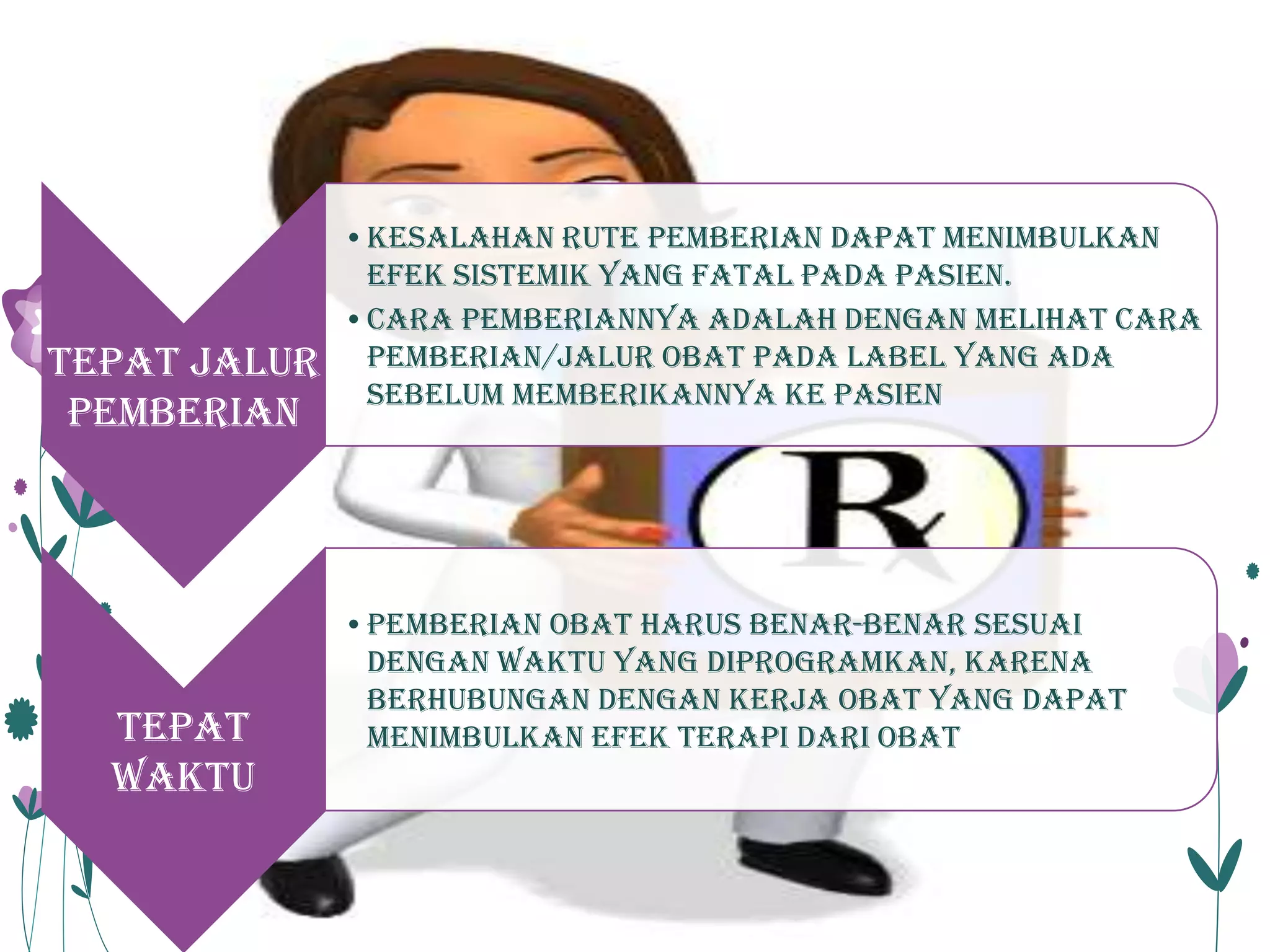Prosedur pemberian obat | PPTX