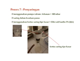 Prosedur pembuatan karaginan metode press skala laboratorium | PDF