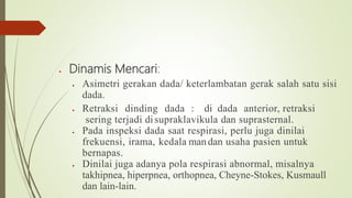 Prosedur Pemeriksaan Fisik#GANGGUAN KEBUTUHAN OKSIGEN | PPTX