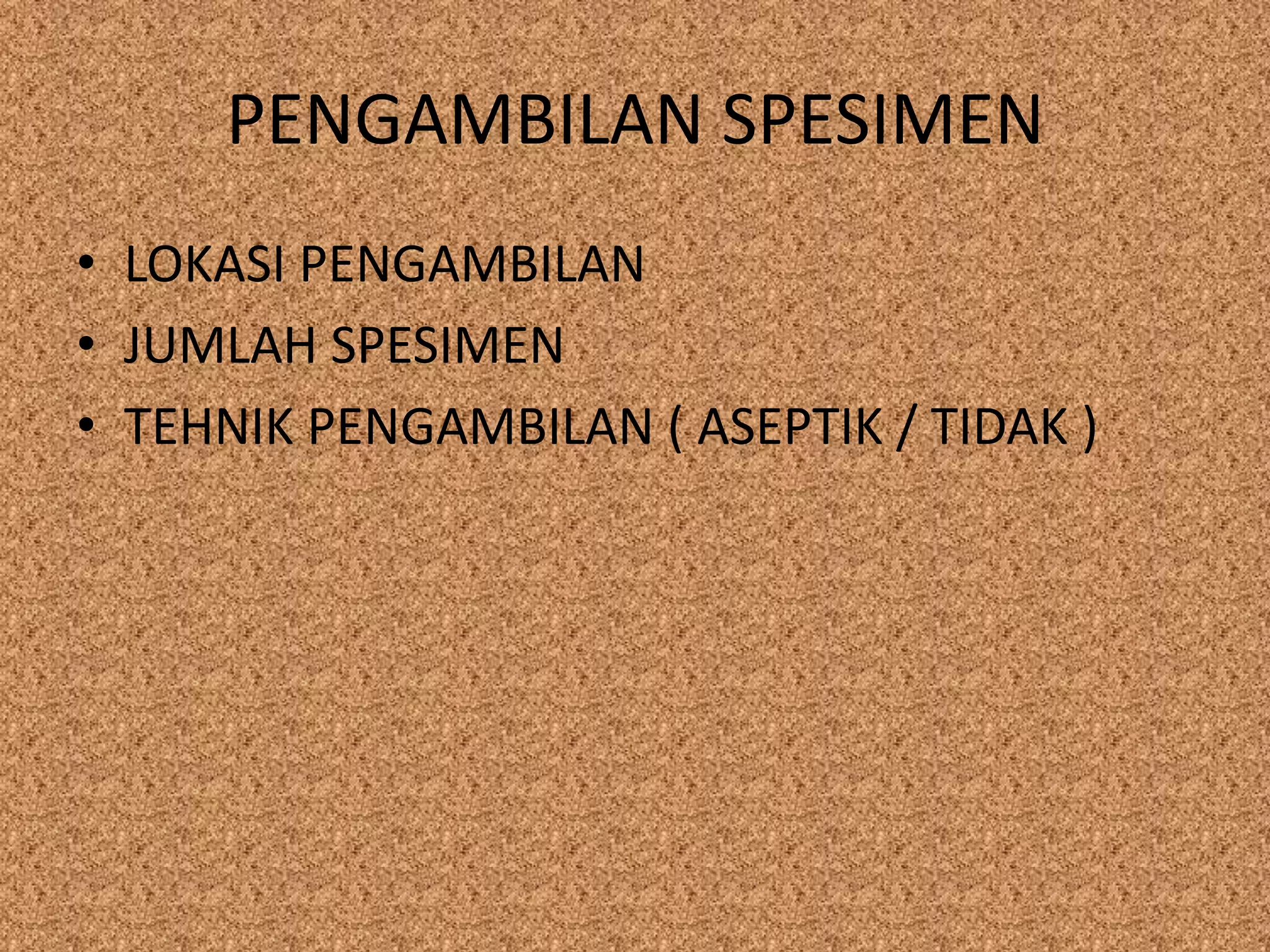 Prosedur pengambilan spesimen kultur sputum | PDF