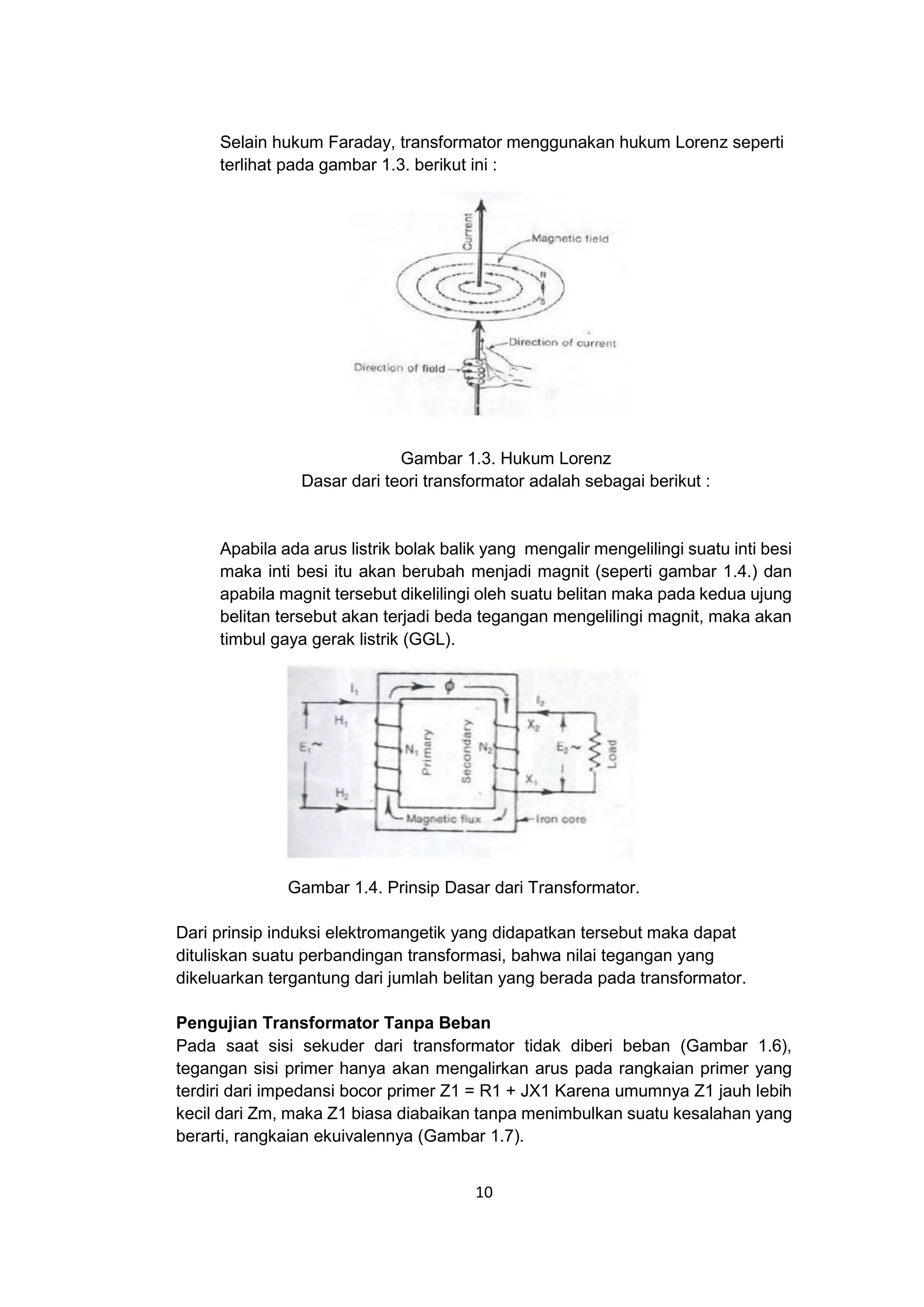 Prosedur pengujian rutin trafo 3 fasa hubungan Y-Y | PDF