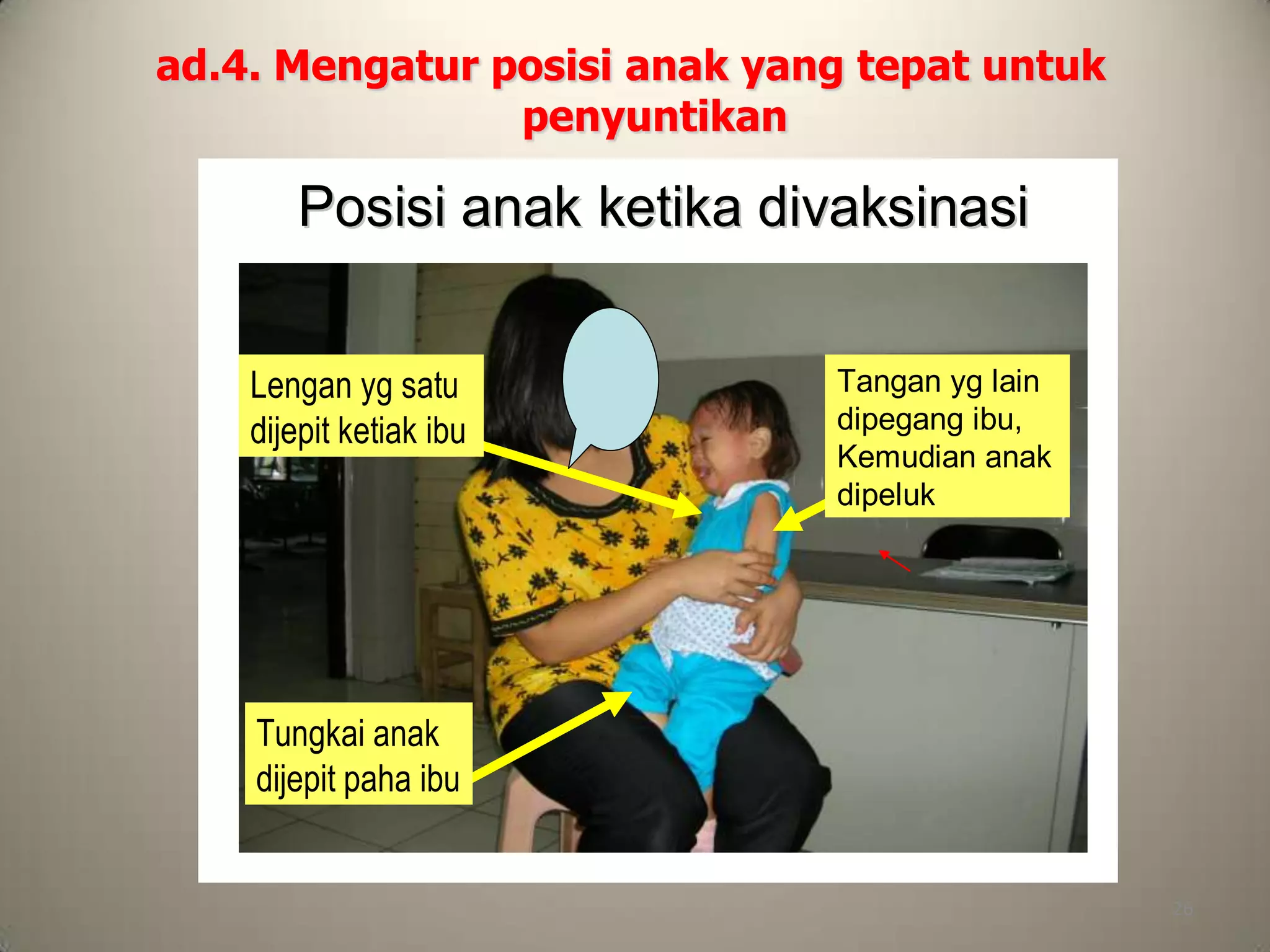 Prosedur penyuntikan imunisasi | PPTX