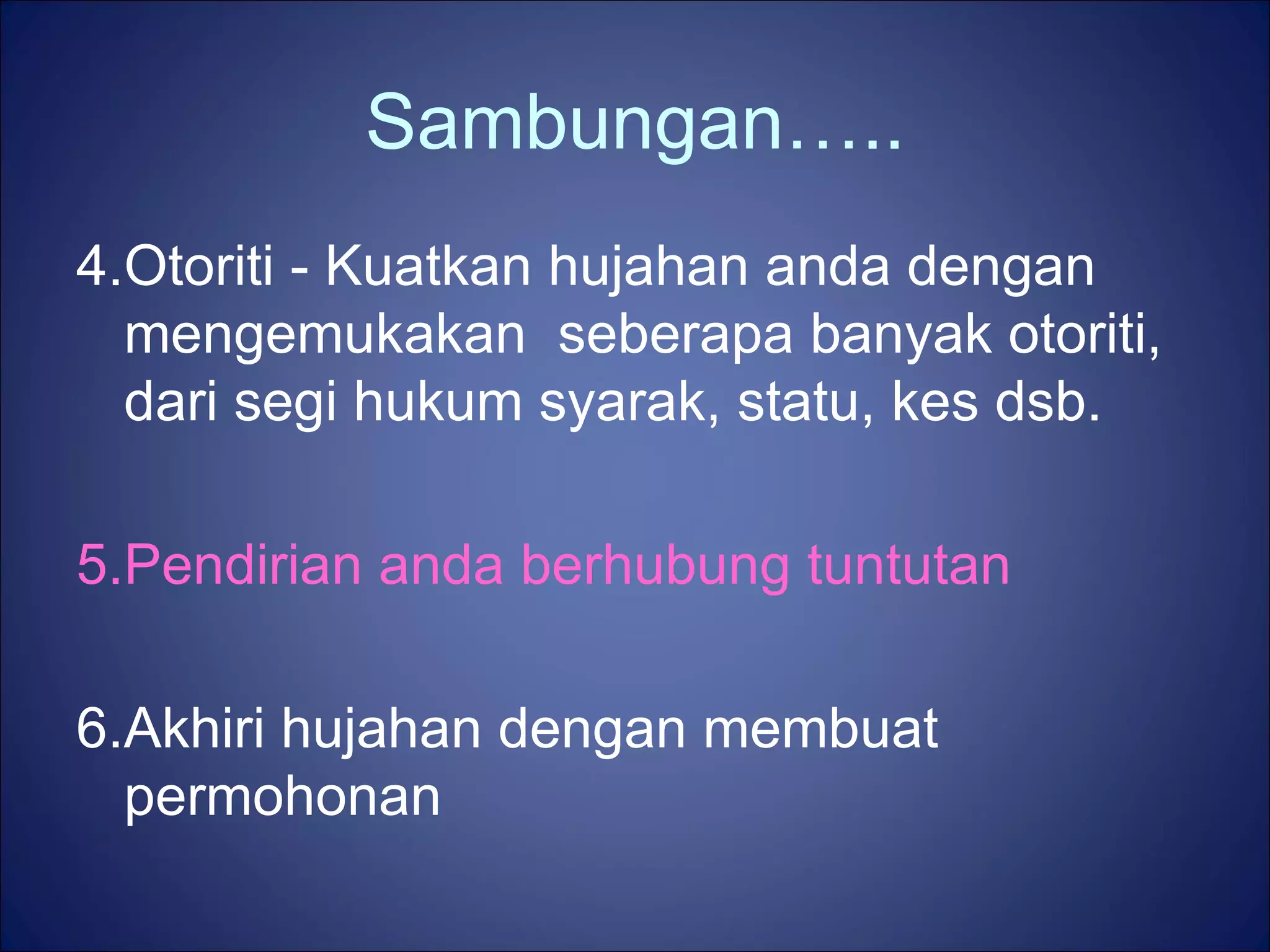 Prosedur perbicaraan | PPT