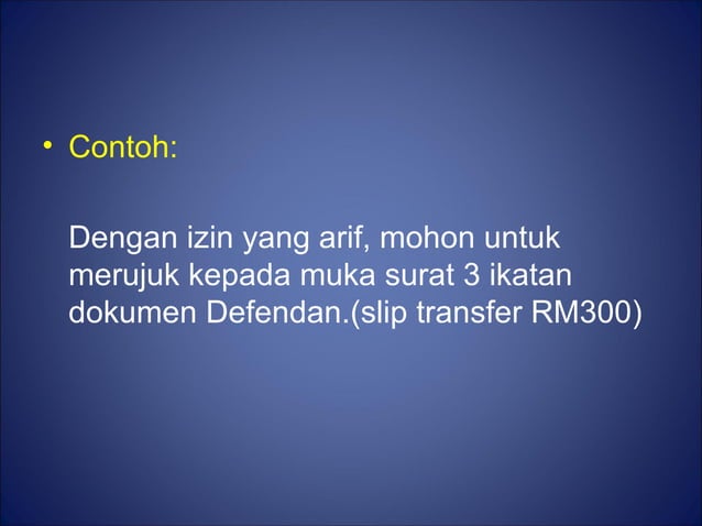 Prosedur perbicaraan | PPT