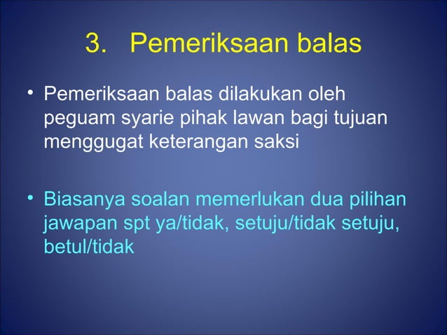 Prosedur perbicaraan | PPT