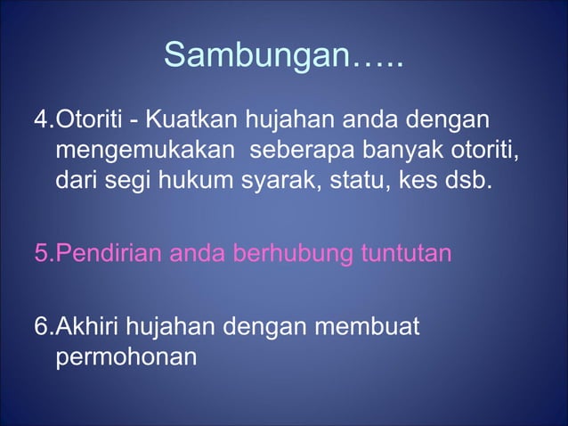 Prosedur perbicaraan | PPT