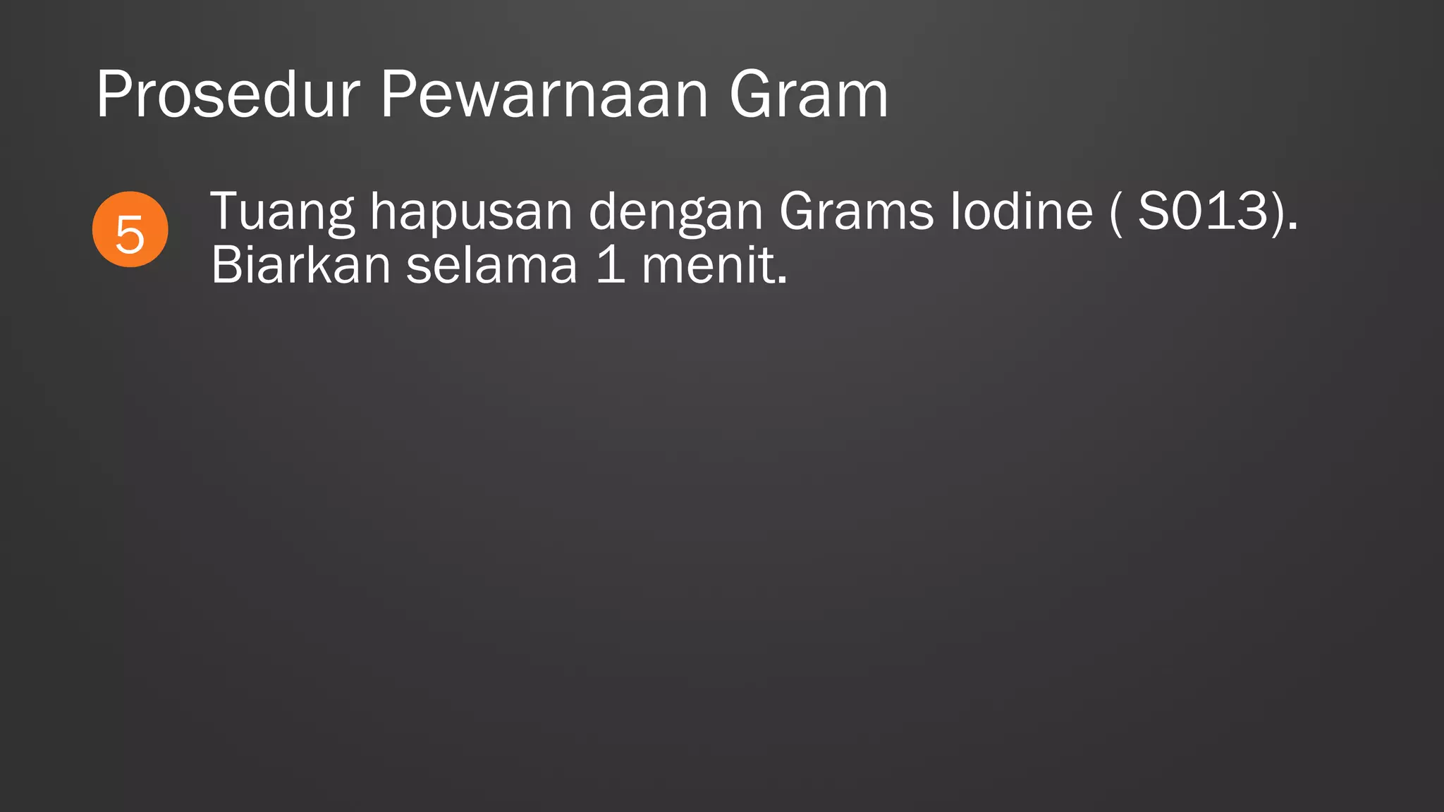 Prosedur Pewarnaan Gram dari Gram Staining Kit HiMedia K001 | PPT