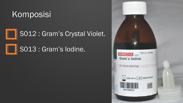 Prosedur Pewarnaan Gram dari Gram Staining Kit HiMedia K001 | PPT