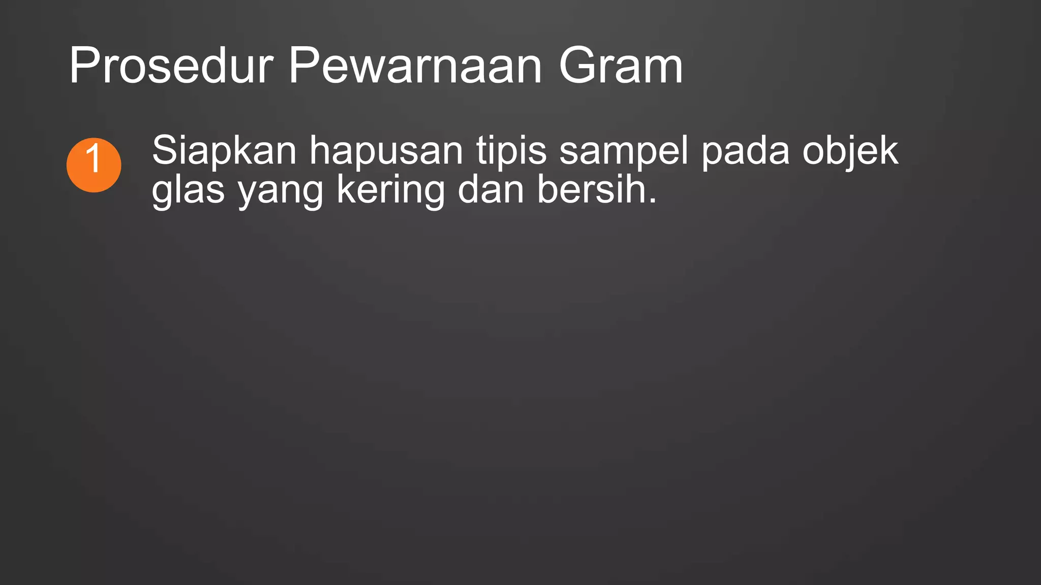 Prosedur pewarnaan gram Himedia | PPTX