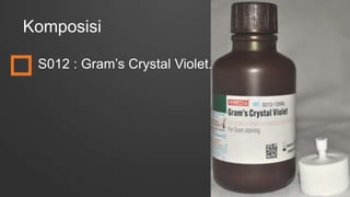 Prosedur pewarnaan gram Himedia | PPTX