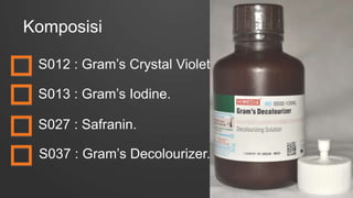 Prosedur pewarnaan gram Himedia | PPTX