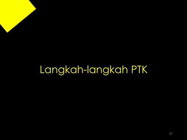 Prosedur ptk | PPT