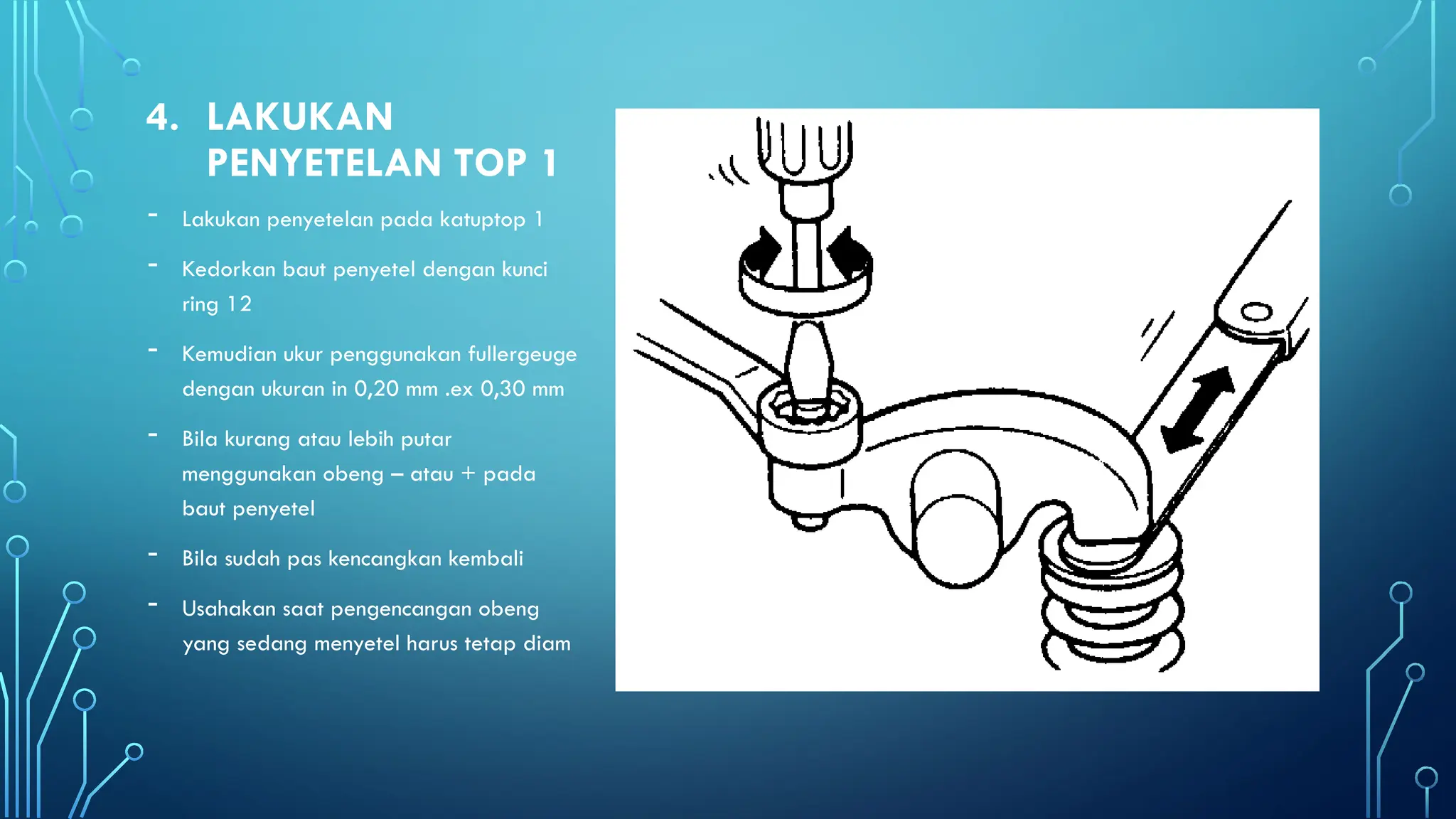 prosedur setting katup toyota.pptx11111111111 | PPT