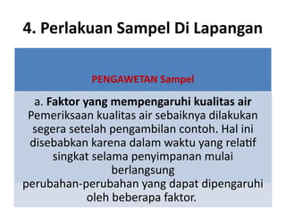 Prosedur_Teknik_Sampling_Air di Lapangan | PPTX