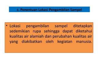 Prosedur_Teknik_Sampling_Air di Lapangan | PPTX