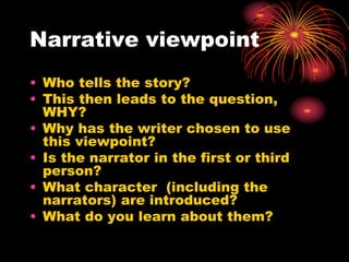Prose fiction 6b.ppt