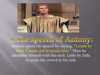 Prose 1 JULIUS CAESAR | PPTX