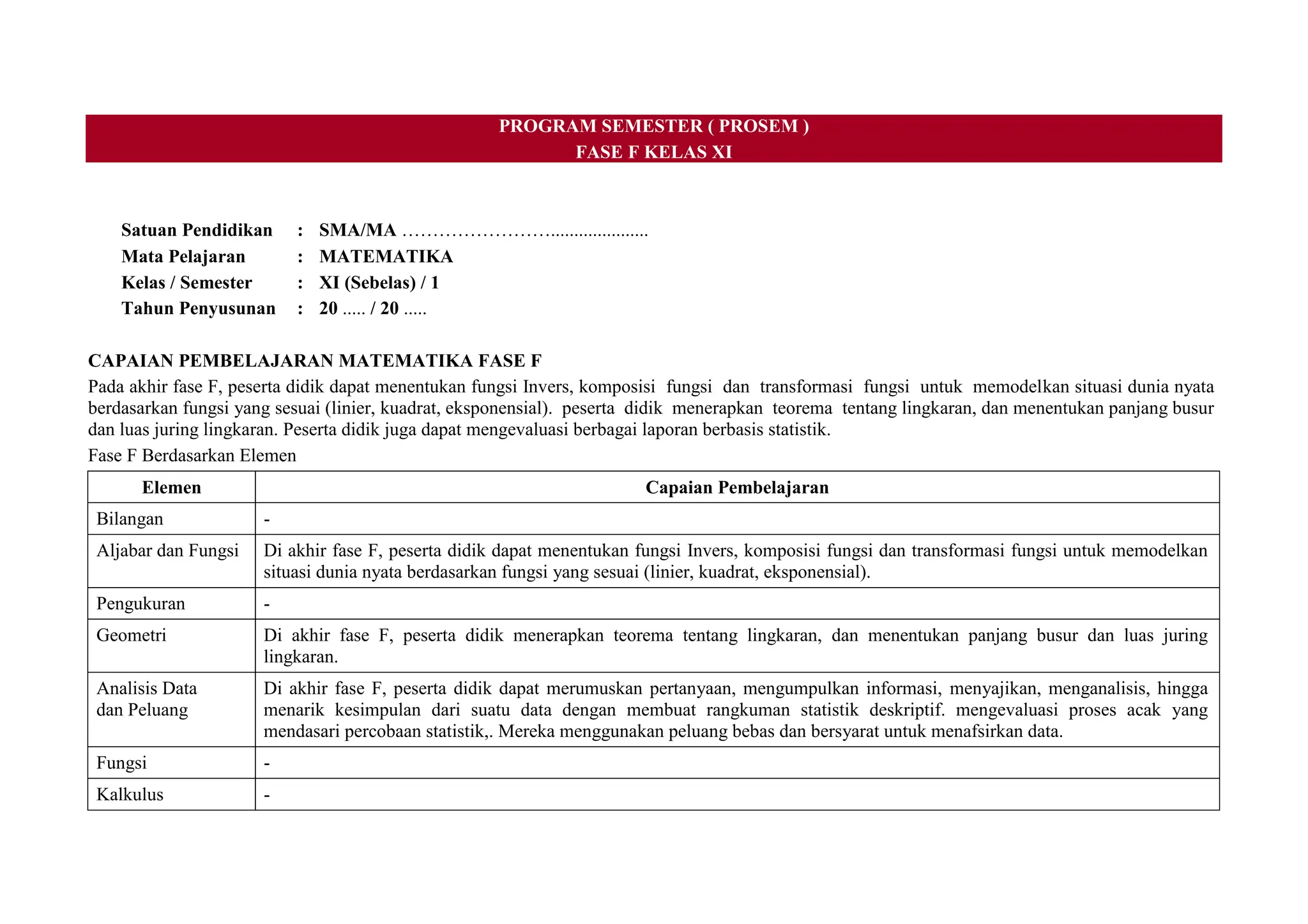 PROSEM - Matematika 11.docx