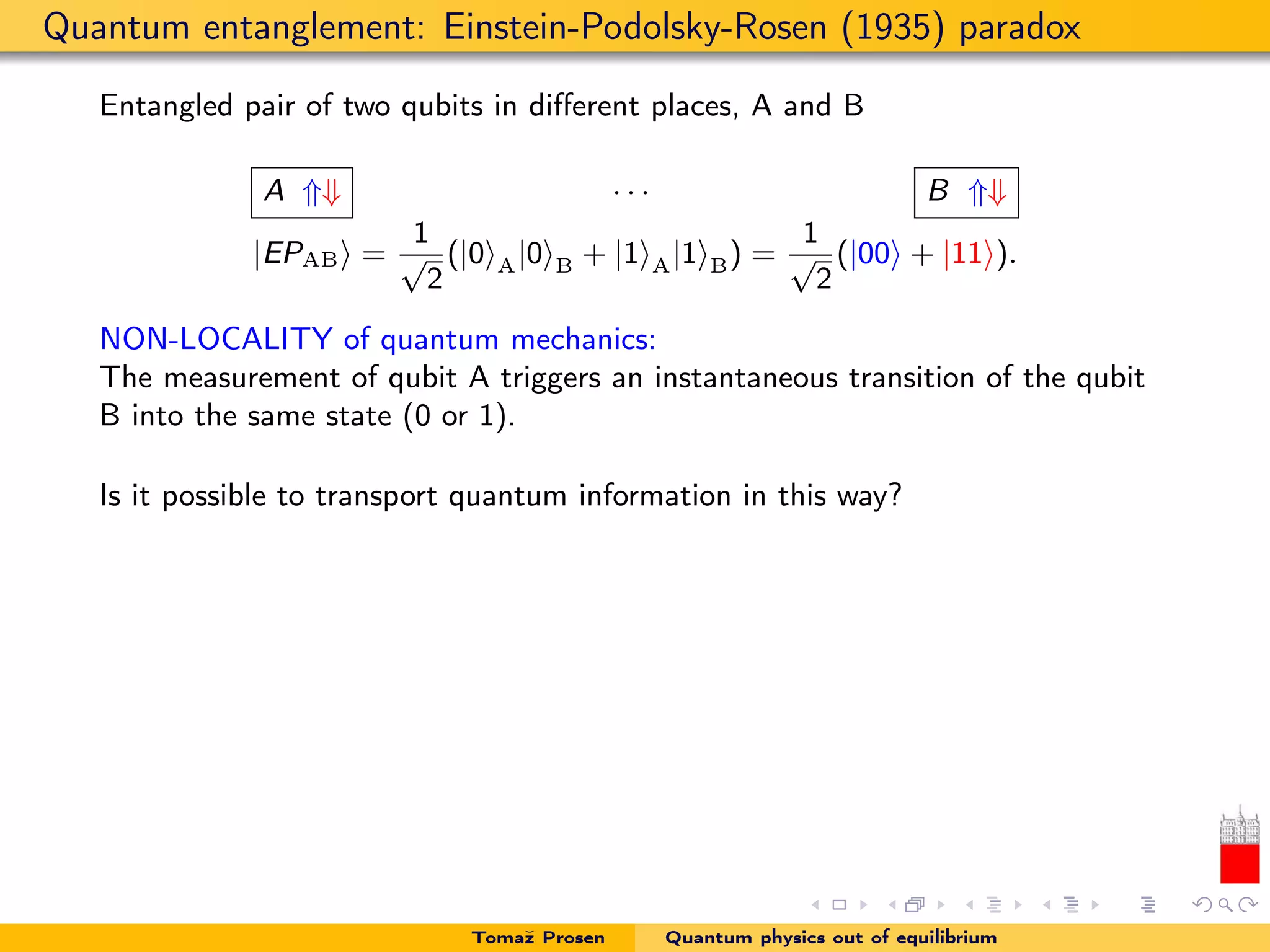 OBC | Quantum physics out of equilbrium: A new paradigm of computation ...