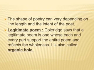 Prose, pem and poetry | PPTX