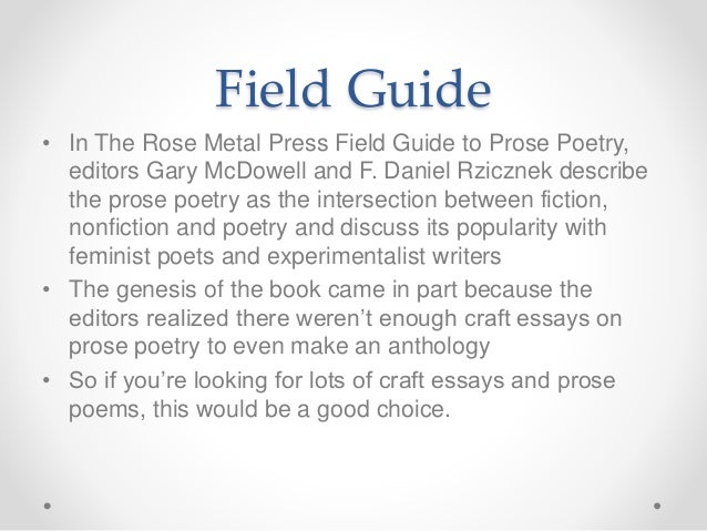 What Is A Prose Poem Example What Is A Prose Poem Example