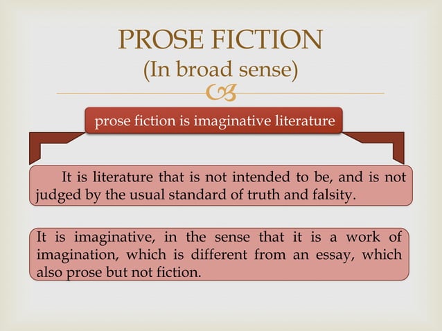 Prose presentation | PPTX