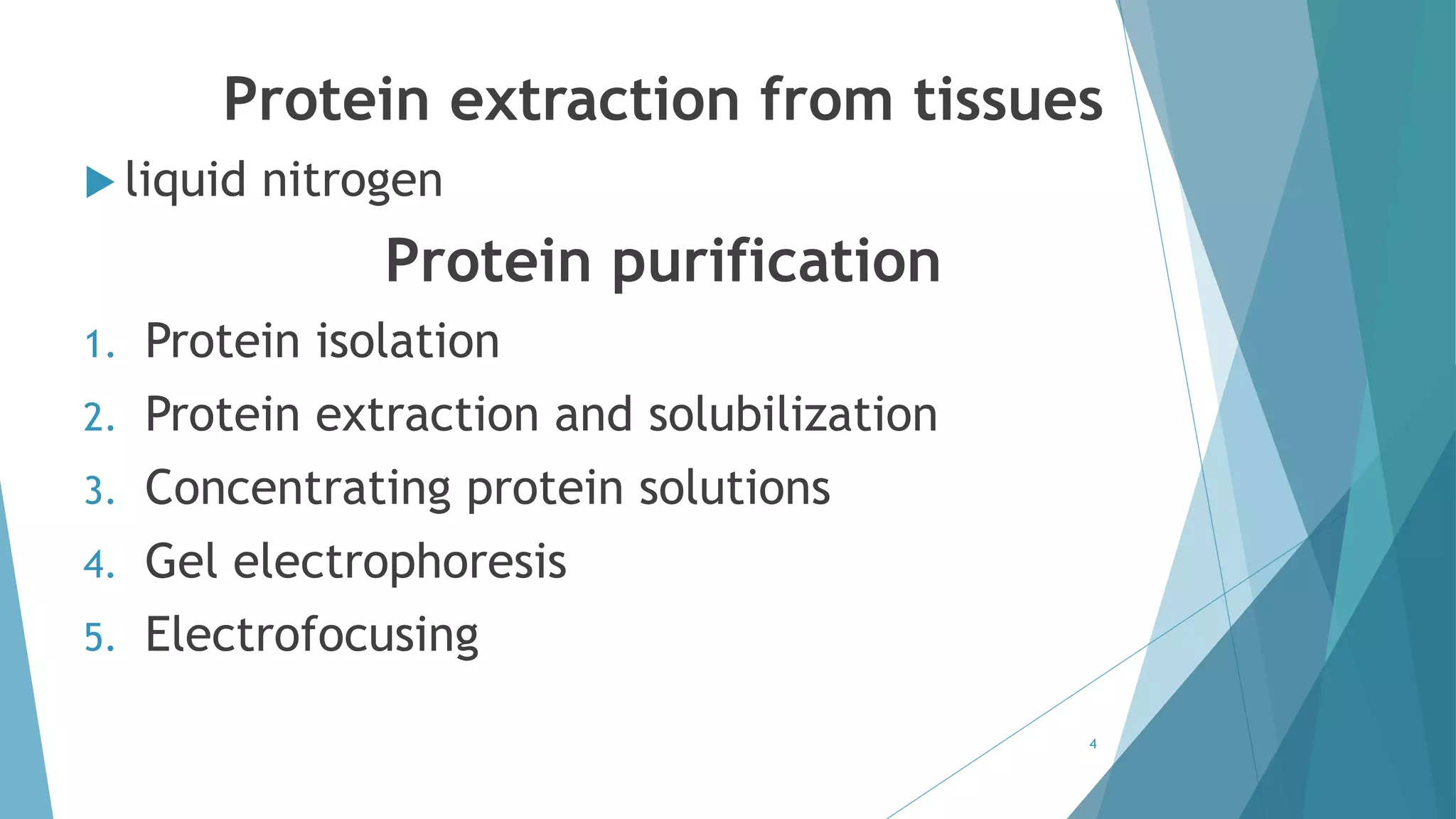Protein sequencing methods | PPTX
