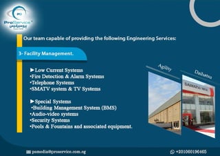 ProService Company general profile | PPT