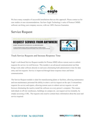 Proservice® represents Eagle Technology | PDF