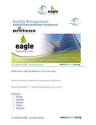 Proservice® represents Eagle Technology | PDF