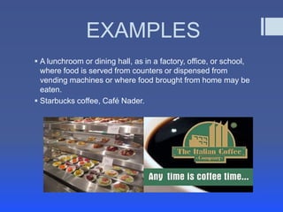 Types of restaurants | PPTX