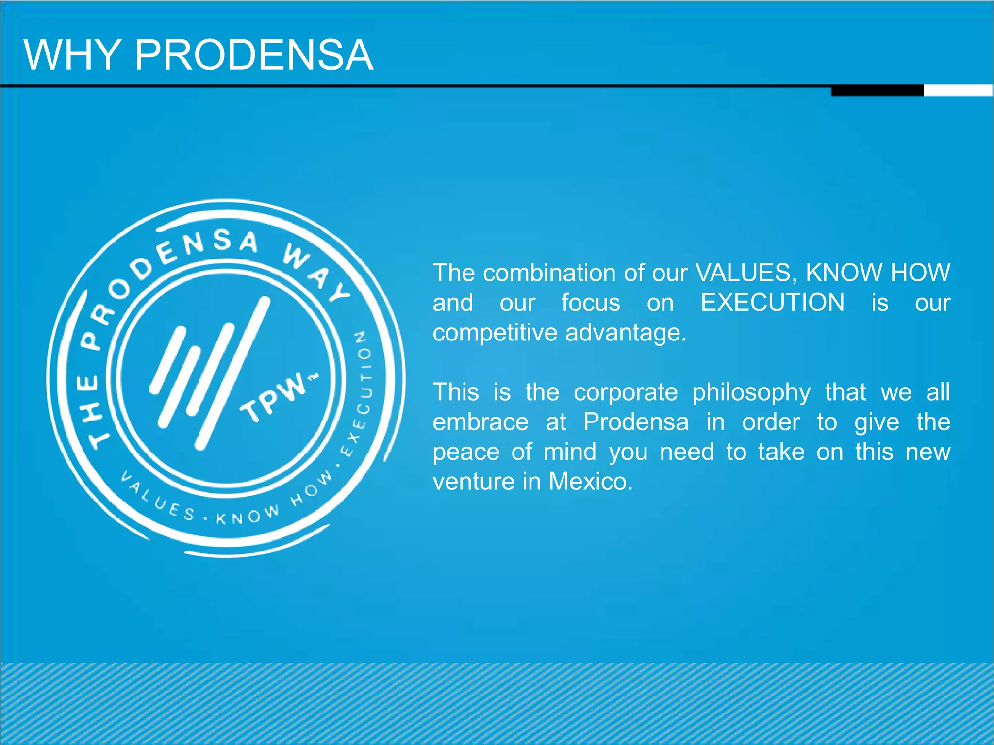 PRODENSA SOURCING SERVICES | PDF