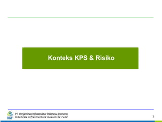 Proses Penjaminan Proyek Kerjasama Pemerintah Swasta. Konteks Dukungan Fiskal untuk Proyek ...